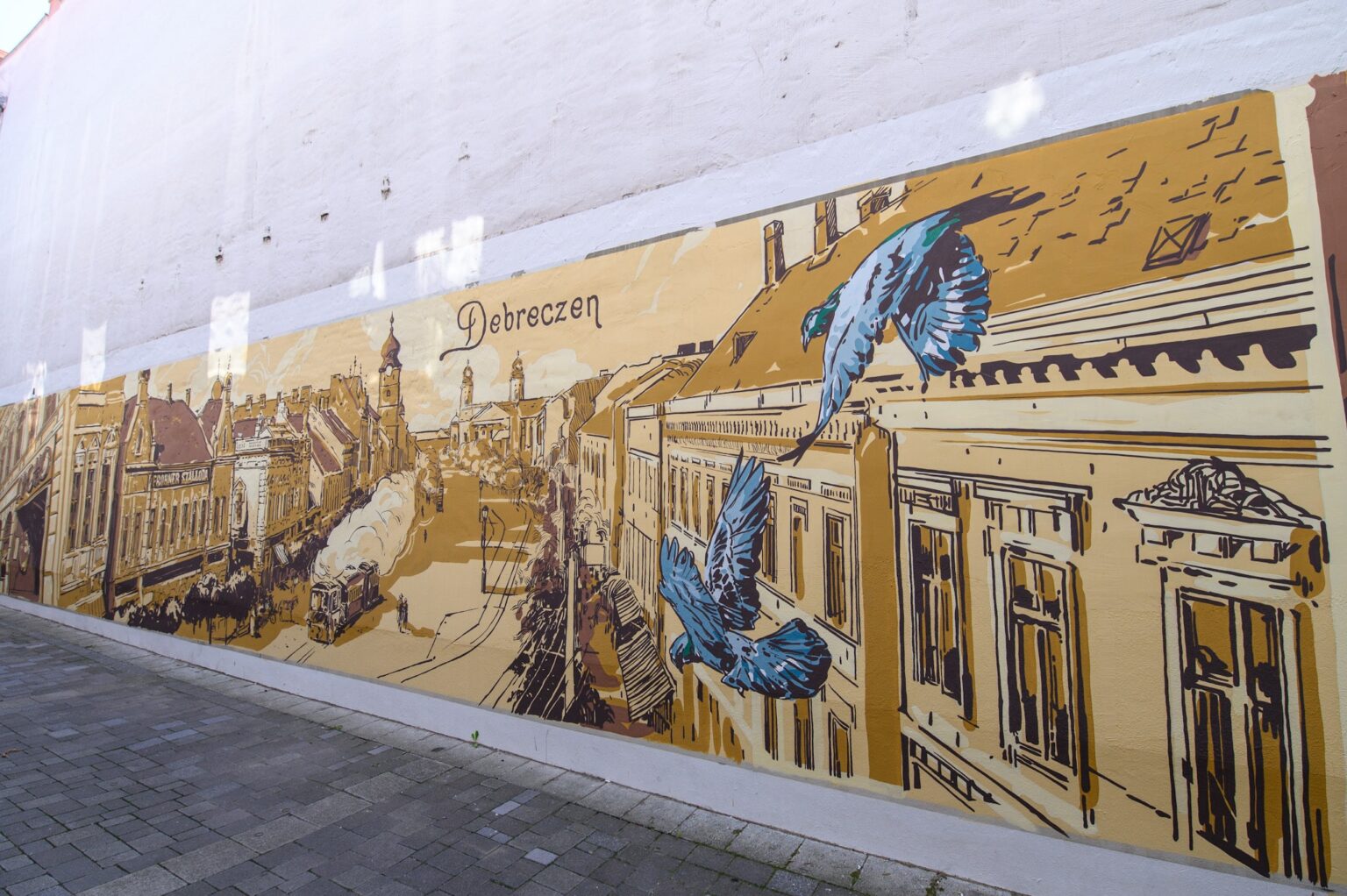 Debrecen’s cultural heritage comes alive in huge murals. – visitdebrecen